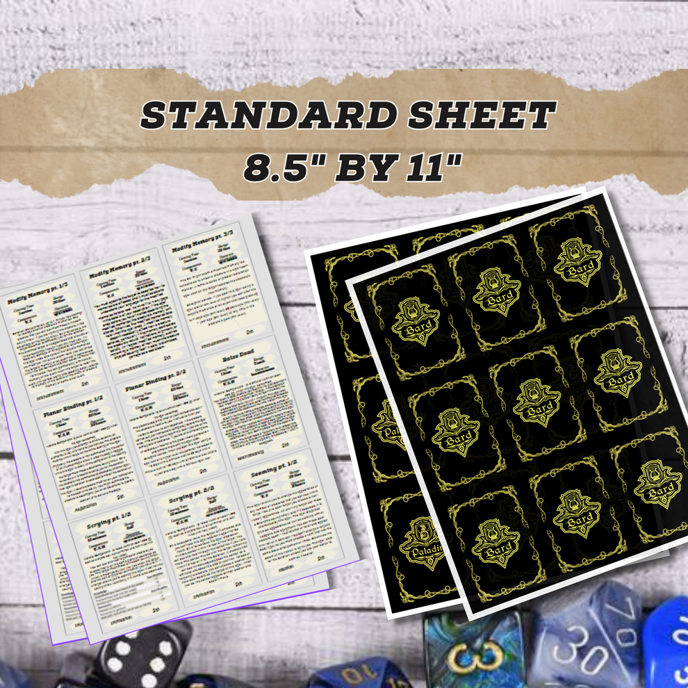 1,200 D&D Spell Cards Mega Bundle – The Noname Nerd