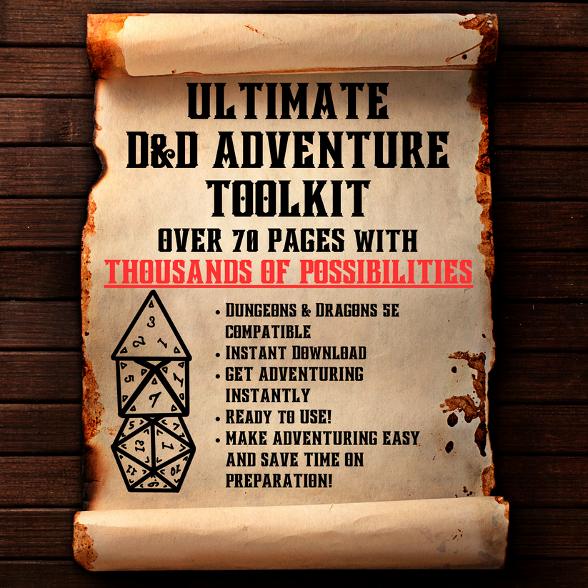 Ultimate D&D Adventure Toolkit – The Noname Nerd
