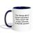 The Thing About Smart People Coffee Mug – The Noname Nerd